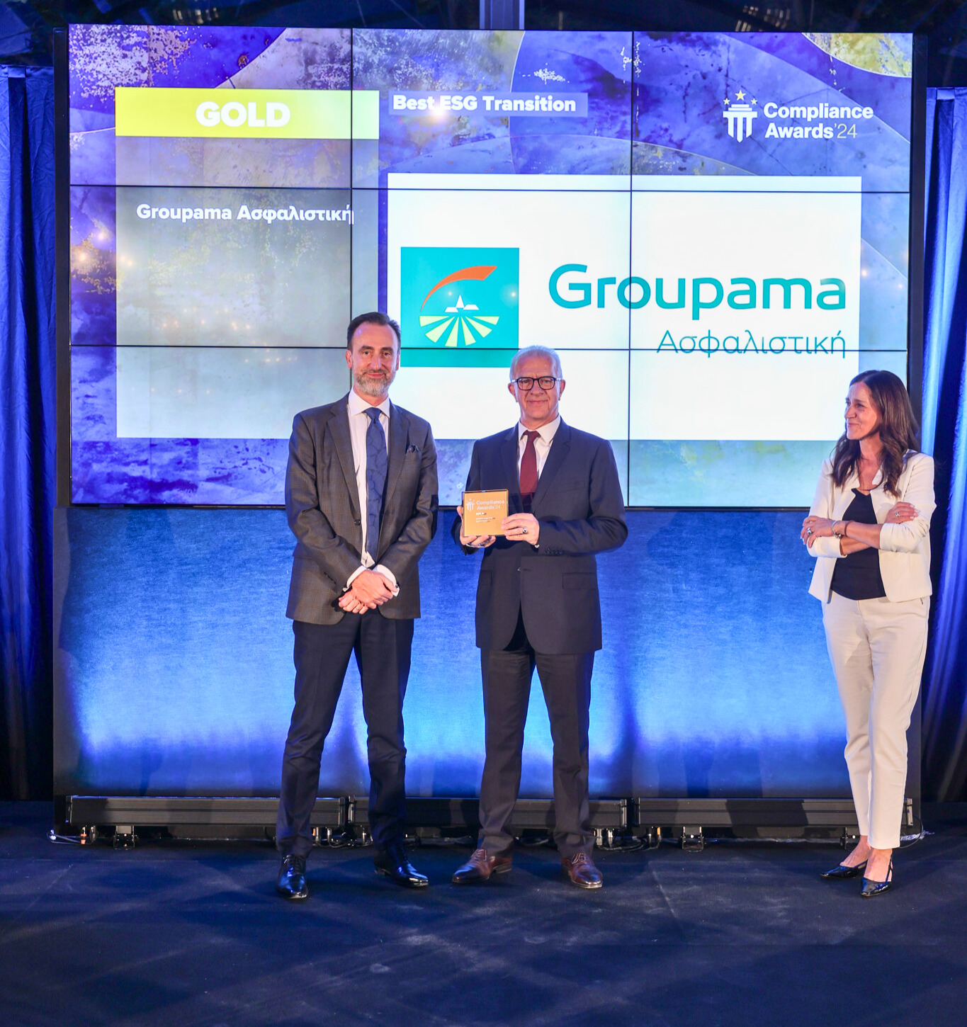 Διπλή διάκριση για την Groupama Ασφαλιστική στα Compliance Awards 2024 ...